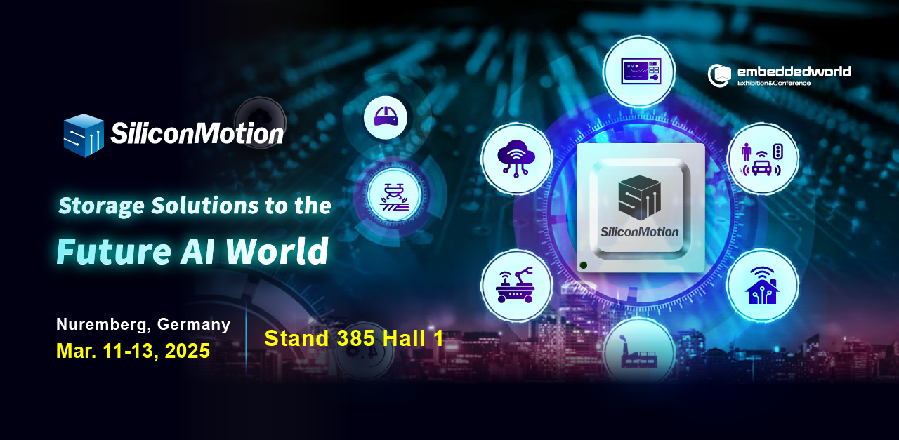 Silicon Motion at Embedded World 2025